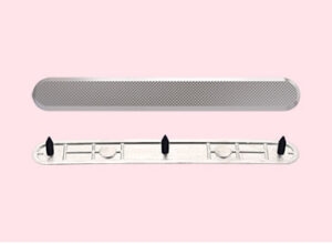 Tactile Directional Strip Casting Finish with Poly Sleeve & Diamond Pattern