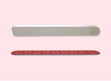Aluminum Tactile Strip: Linear Pattern & Self-Adhesive