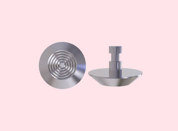 Stainless Steel Tactile Positional Stud | Concentric Rings Pattern on ...