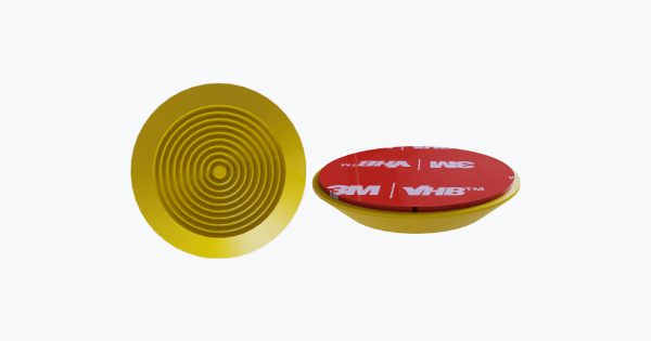 Self Adhesive PU Tactile Stud | Concentric Rings Pattern