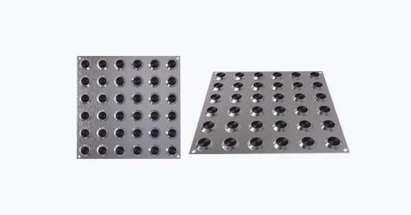 Stainless Steel Tactile Tiles | Integrated with Poly Insert Stud