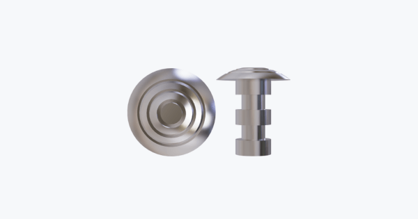 Stainless Steel Tactile Studs - 12mm Stem | ADA Compliant