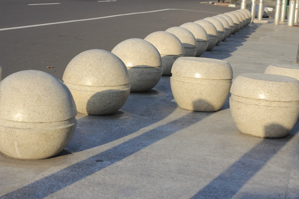 What are the most common types of bollards and how is it used?