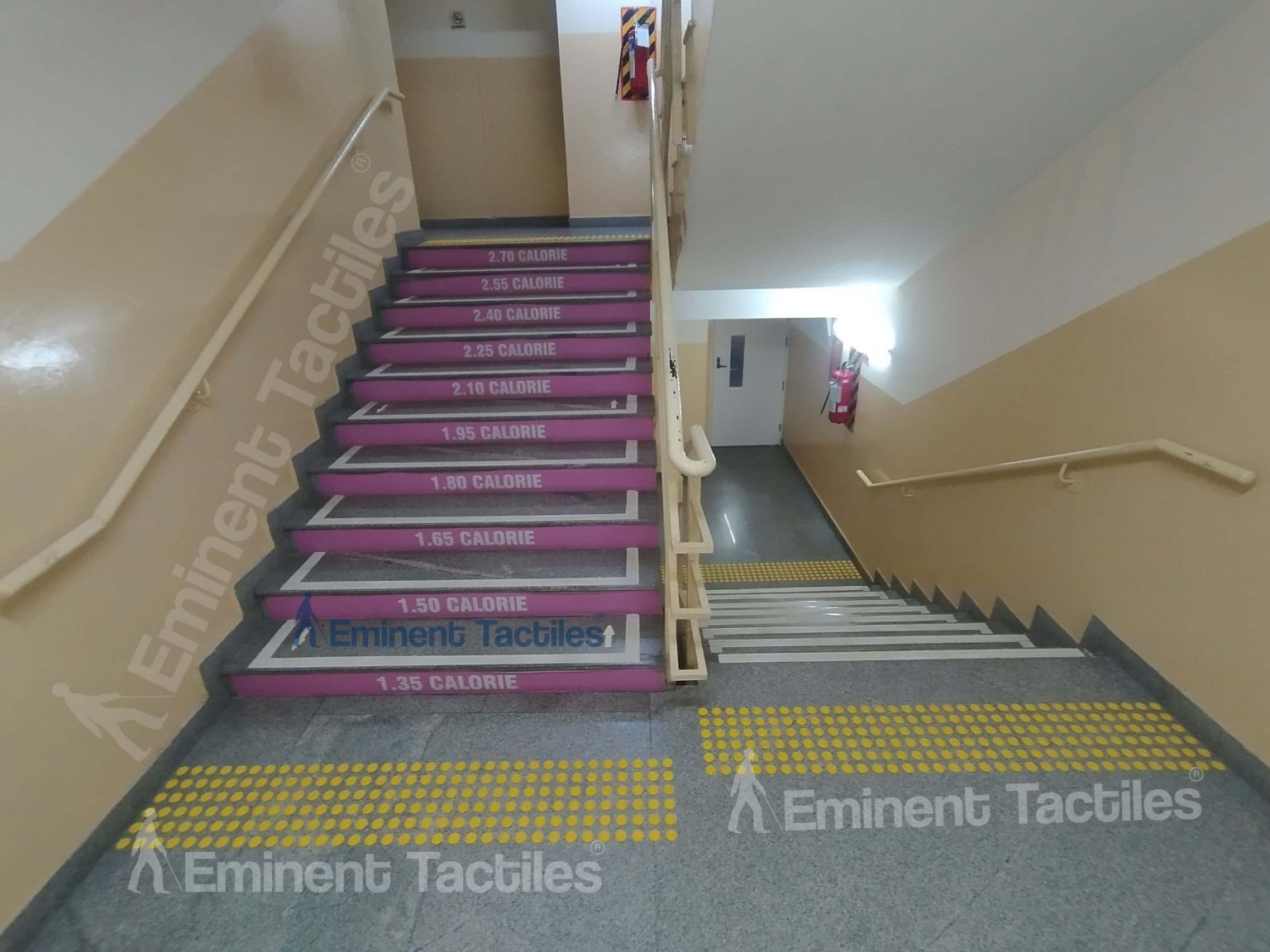 Tactile Indicators for Accessible & Safe Fire Stairways