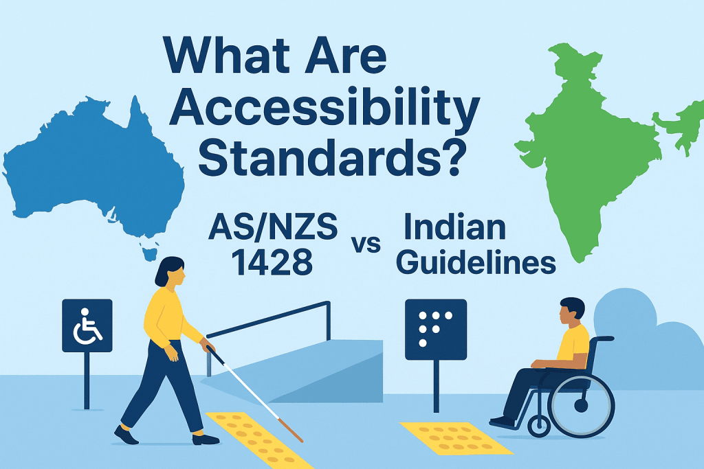 Accessibility Standards AS/NZS 1428 vs Indian Guidelines